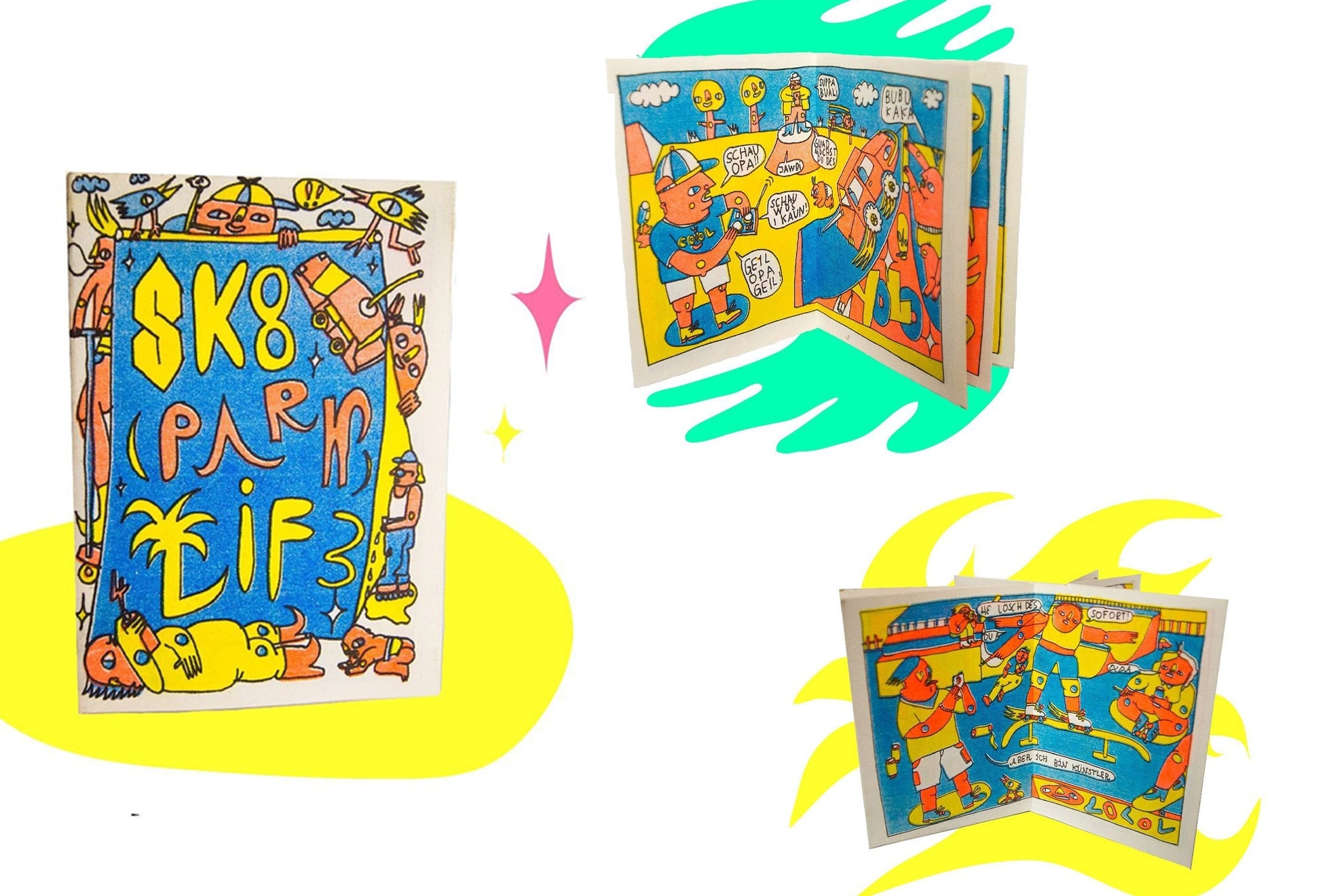 New Print Stuff: Roller Skating Comic & Magazines – Dogdays Magazine